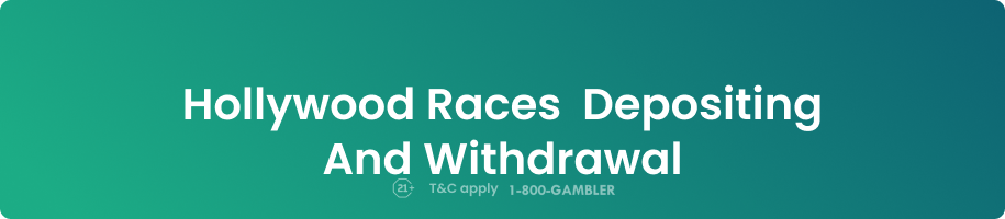 Hollywood Races Online Racebook - Deposit $10 and Get Up to $500