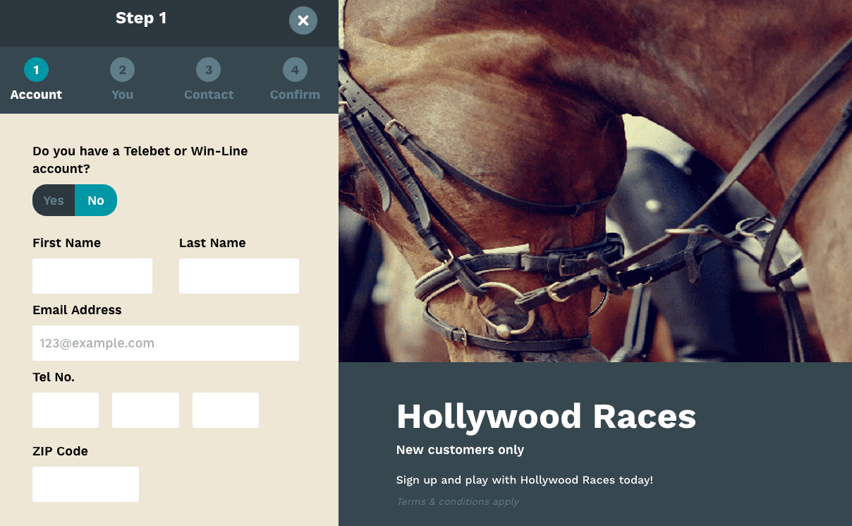 Hollywood Races Online Racebook - Deposit $10 and Get Up to $500